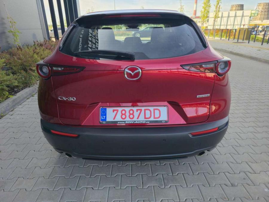 Sarkans Mazda CX-30 2020 Viļņa, ar dzinēja tilpumu 2.00 L un nobraukumu 150 tūkst. km par 15000 €, foto 6 vietnē AUTOMOTO.COM.LV