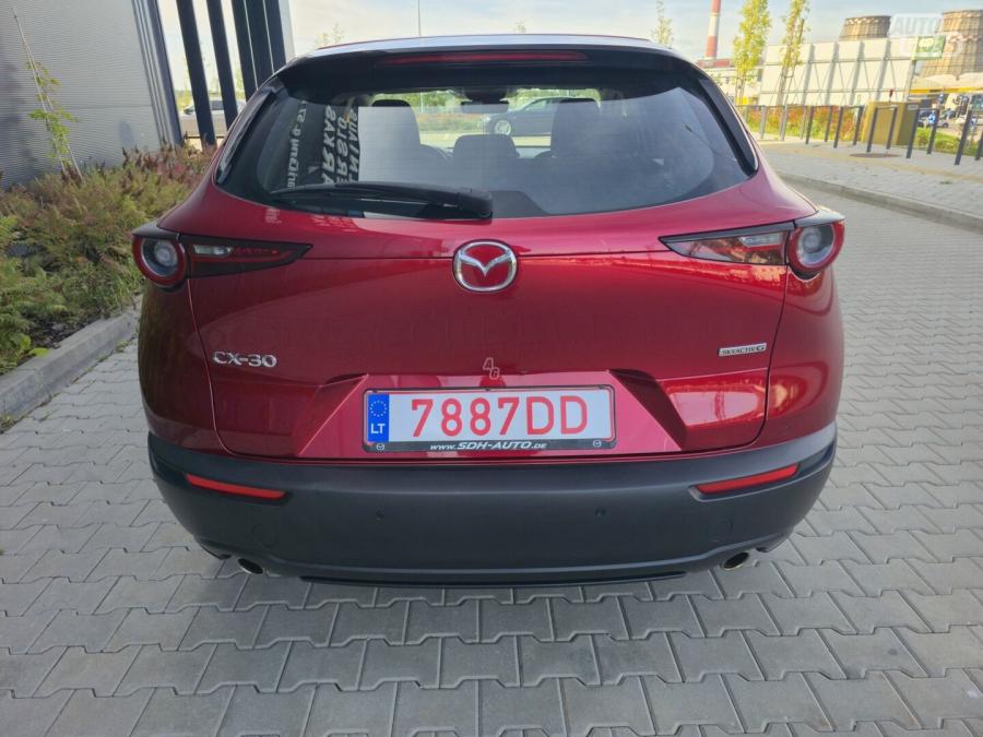 Sarkans Mazda CX-30 2020 Viļņa, ar dzinēja tilpumu 2.00 L un nobraukumu 150 tūkst. km par 15000 €, foto 5 vietnē AUTOMOTO.COM.LV