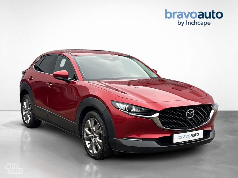 Red Mazda CX-30 2020 in Kaunas, with an engine capacity of 2.00 L and mileage of 103 thousand km for 21271 €, photo 8 on AUTOMOTO.COM.LV