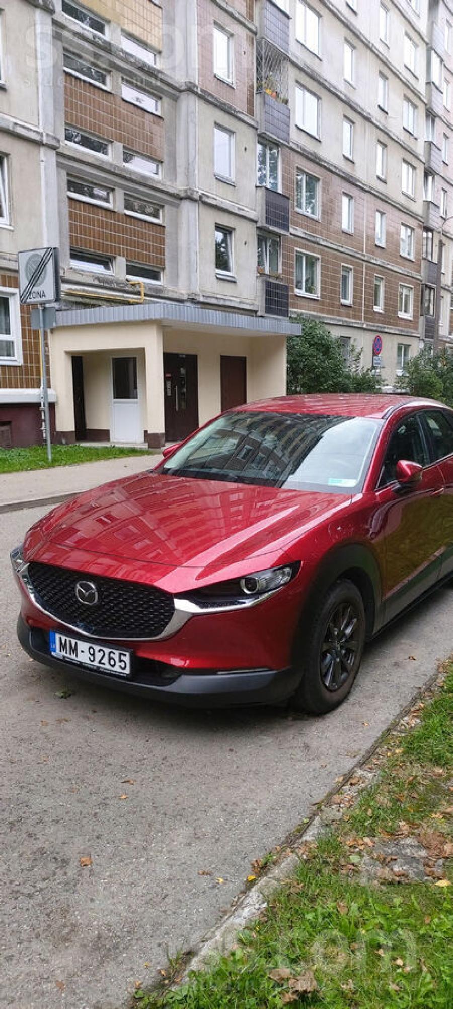 Sarkans Mazda CX-30 2020 Rīga, ar dzinēja tilpumu 2.00 L un nobraukumu 67 tūkst. km par 17500 €, foto 1 vietnē AUTOMOTO.COM.LV