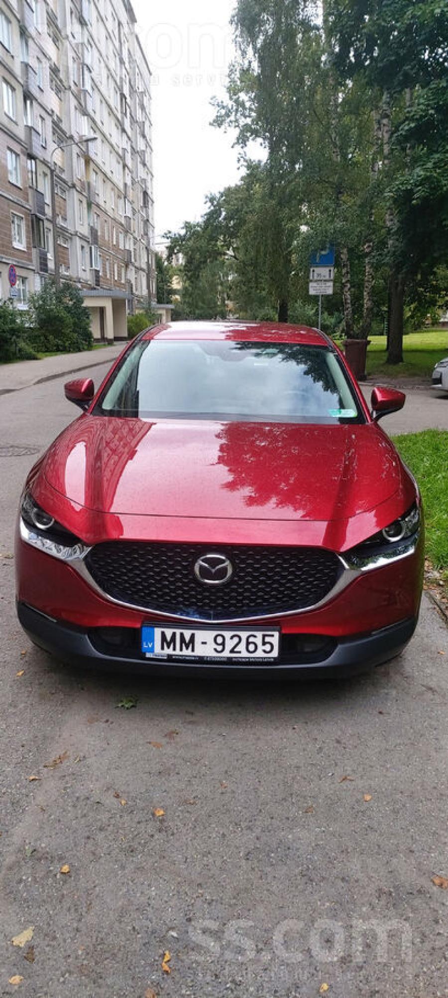 Sarkans Mazda CX-30 2020 Rīga, ar dzinēja tilpumu 2.00 L un nobraukumu 67 tūkst. km par 17500 €, foto 6 vietnē AUTOMOTO.COM.LV