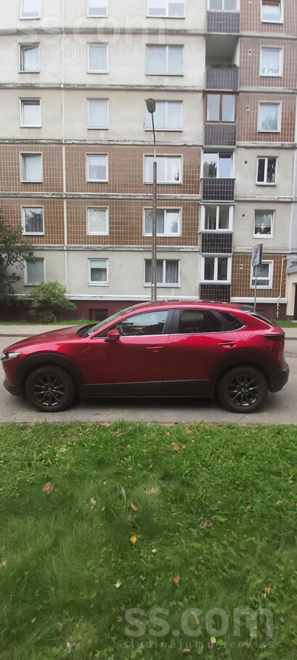 Mazda CX-30 2020 in Riga on AUTOMOTO.COM.LV Red Mazda CX-30 2020 in Riga, with an engine capacity of 2.00 L and mileage of 67 thousand km for 17500 €, photo 9 on AUTOMOTO.COM.LV