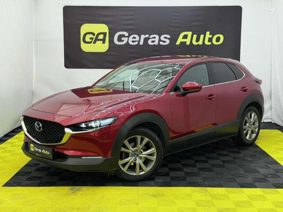 Красный Мазда CX-30 2021 в Вильнюс, объемом двигателя 1.99 л и пробегом 77 тыс. км за 20490 €, фото 1 на AUTOMOTO.COM.LV