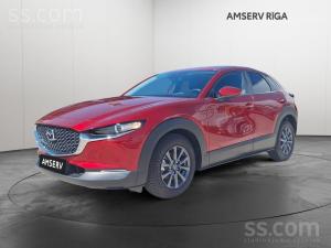 Sarkans Mazda CX-30 2021 Rīga, ar dzinēja tilpumu 2.00 L un nobraukumu 7 tūkst. km par 19900 €, foto  vietnē AUTOMOTO.COM.LV