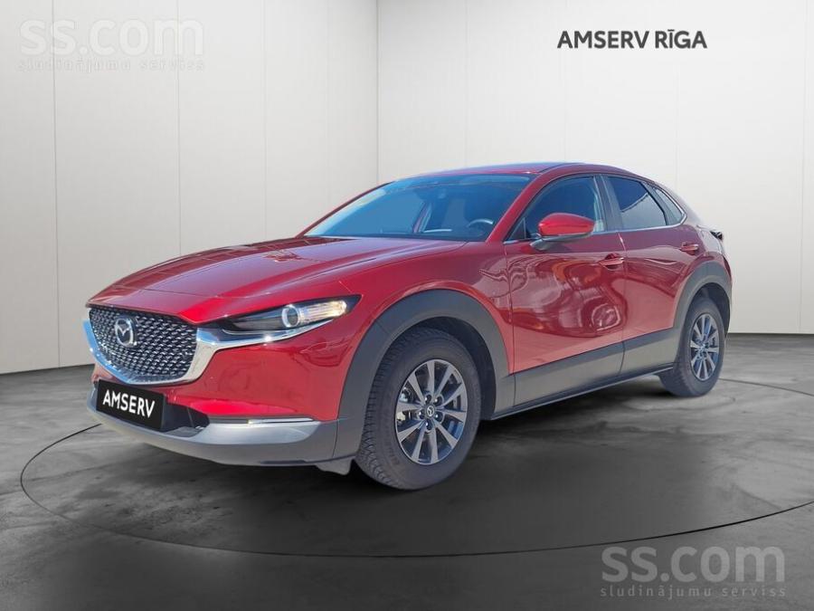 Sarkans Mazda CX-30 2021 Rīga, ar dzinēja tilpumu 2.00 L un nobraukumu 7 tūkst. km par 19900 €, foto 1 vietnē AUTOMOTO.COM.LV