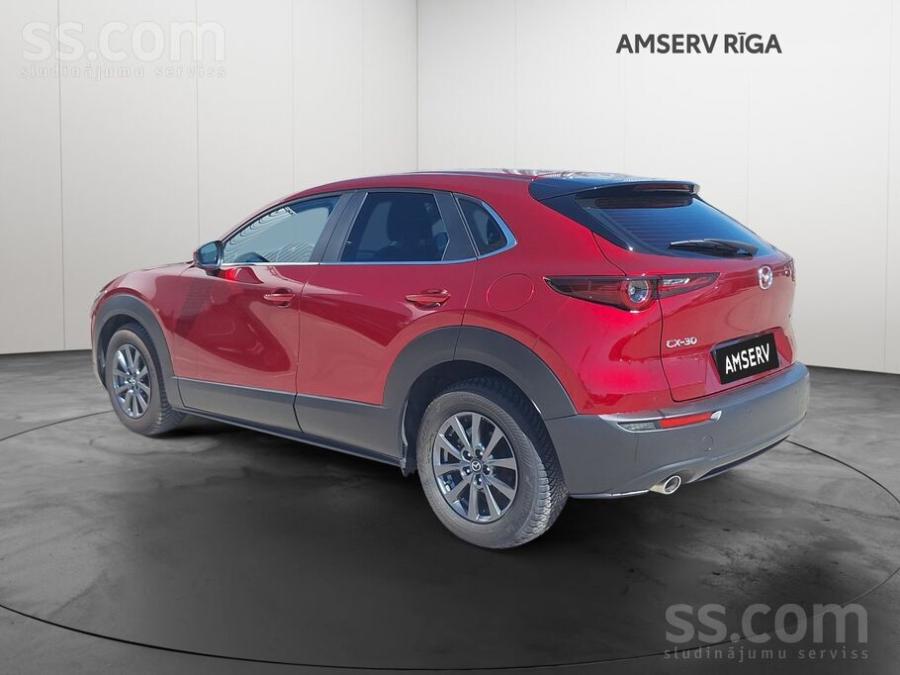 Sarkans Mazda CX-30 2021 Rīga, ar dzinēja tilpumu 2.00 L un nobraukumu 7 tūkst. km par 19900 €, foto 5 vietnē AUTOMOTO.COM.LV