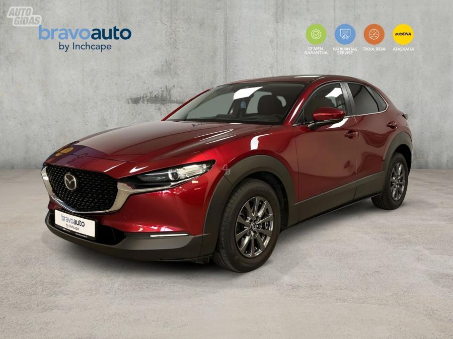 Sarkans Mazda CX-30 2021 Viļņa, ar dzinēja tilpumu 2.00 L un nobraukumu 51 tūkst. km par 20500 €, foto 4 vietnē AUTOMOTO.COM.LV