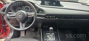 Red Mazda CX-30 2021 in Riga, with an engine capacity of 2.00 L and mileage of 35 thousand km for 18700 €, photo 8 on AUTOMOTO.COM.LV