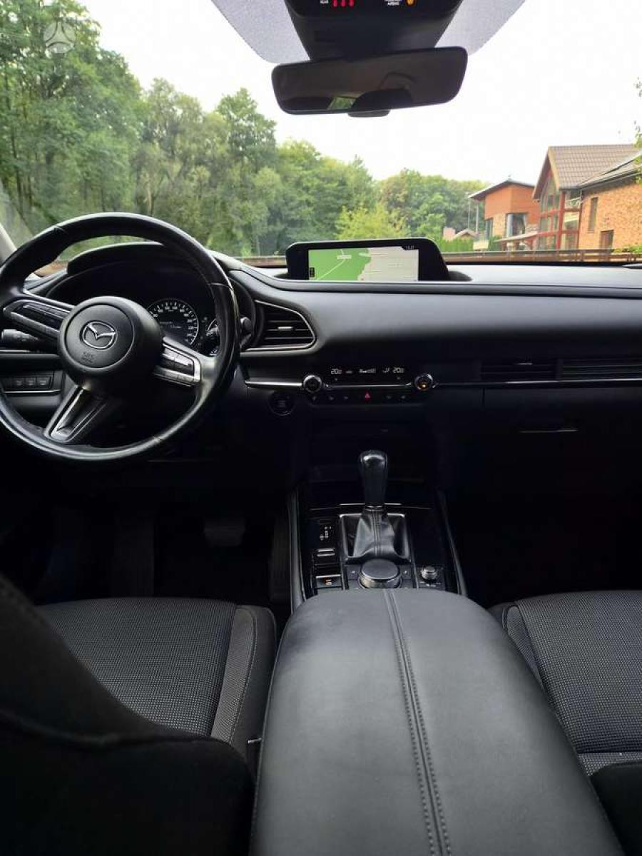 Sarkans Mazda CX-30 2021 Kauņa, ar dzinēja tilpumu 2.00 L un nobraukumu 98 tūkst. km par 17268 €, foto 5 vietnē AUTOMOTO.COM.LV