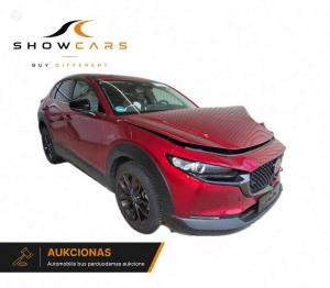Красный Мазда CX-30 2024 в Клайпеда, объемом двигателя 2.00 л и пробегом 4 тыс. км за 7600 €, фото  на AUTOMOTO.COM.LV