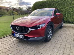 Sarkans Mazda CX-30 2020 Rīga, ar dzinēja tilpumu 2.00 L un nobraukumu 40 tūkst. km par 18500 €, foto  vietnē AUTOMOTO.COM.LV