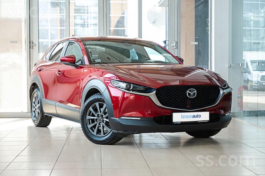 Sarkans Mazda CX-30 2021 Ogre, ar dzinēja tilpumu 2.00 L un nobraukumu 103 tūkst. km par 18990 €, foto 2 vietnē AUTOMOTO.COM.LV