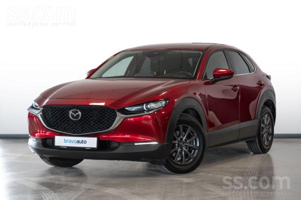 Красный Мазда CX-30 2021 в Рига, объемом двигателя 2.00 л и пробегом 50 тыс. км за 18490 €, фото 1 на AUTOMOTO.COM.LV