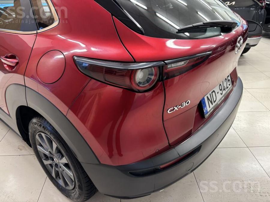 Sarkans Mazda CX-30 2022 Rīga, ar dzinēja tilpumu 2.00 L un nobraukumu 32 tūkst. km par 19500 €, foto 7 vietnē AUTOMOTO.COM.LV