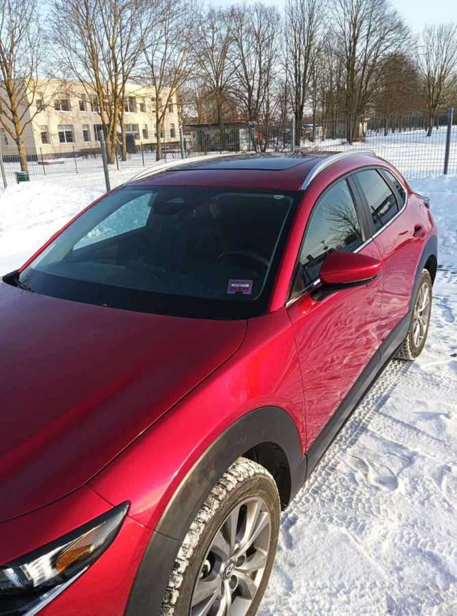 Sarkans Mazda CX-30 2024 Radviliškis, ar dzinēja tilpumu 2.50 L un nobraukumu 12 tūkst. km par 18900 €, foto 12 vietnē AUTOMOTO.COM.LV
