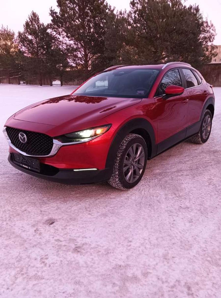 Sarkans Mazda CX-30 2024 Radviliškis, ar dzinēja tilpumu 2.50 L un nobraukumu 12 tūkst. km par 18900 €, foto 14 vietnē AUTOMOTO.COM.LV