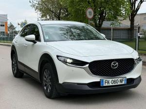 Balts Mazda CX-30 2019 Tauragė, ar dzinēja tilpumu 1.76 L un nobraukumu 250 tūkst. km par 11500 €, foto  vietnē AUTOMOTO.COM.LV