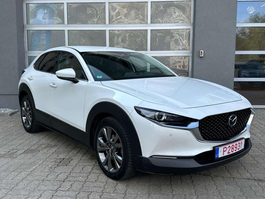 Balts Mazda CX-30 2021 Kauņa, ar dzinēja tilpumu 2.00 L un nobraukumu 76 tūkst. km par 20200 €, foto 4 vietnē AUTOMOTO.COM.LV