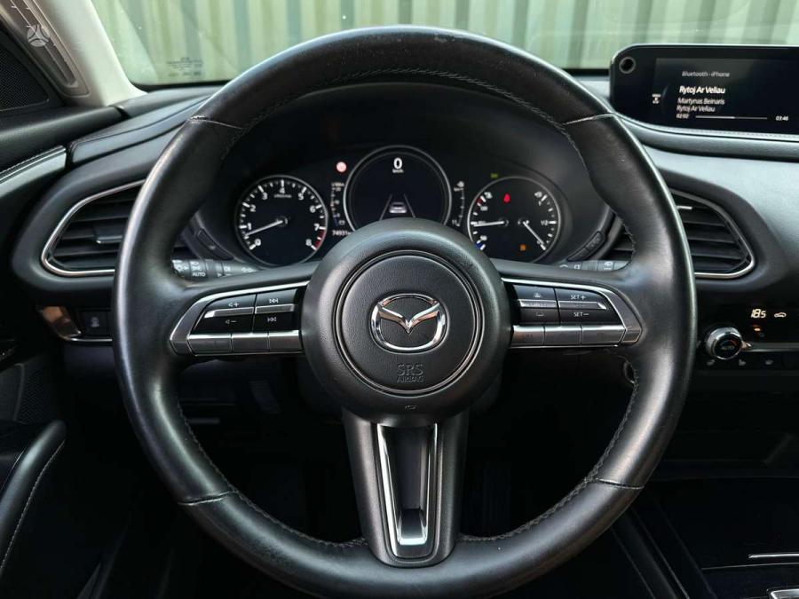 Balts Mazda CX-30 2021 Kauņa, ar dzinēja tilpumu 2.00 L un nobraukumu 76 tūkst. km par 20200 €, foto 22 vietnē AUTOMOTO.COM.LV