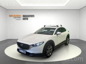 Белый Мазда CX-30 2021 в Рига, объемом двигателя 2.00 л и пробегом 140 тыс. км за 16990 €, фото  на AUTOMOTO.COM.LV