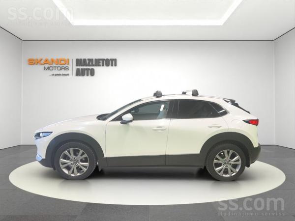 Мазда CX-30 2021 в Рига на AUTOMOTO.COM.LV Белый Мазда CX-30 2021 в Рига, объемом двигателя 2.00 л и пробегом 140 тыс. км за 16990 €, фото 4 на AUTOMOTO.COM.LV
