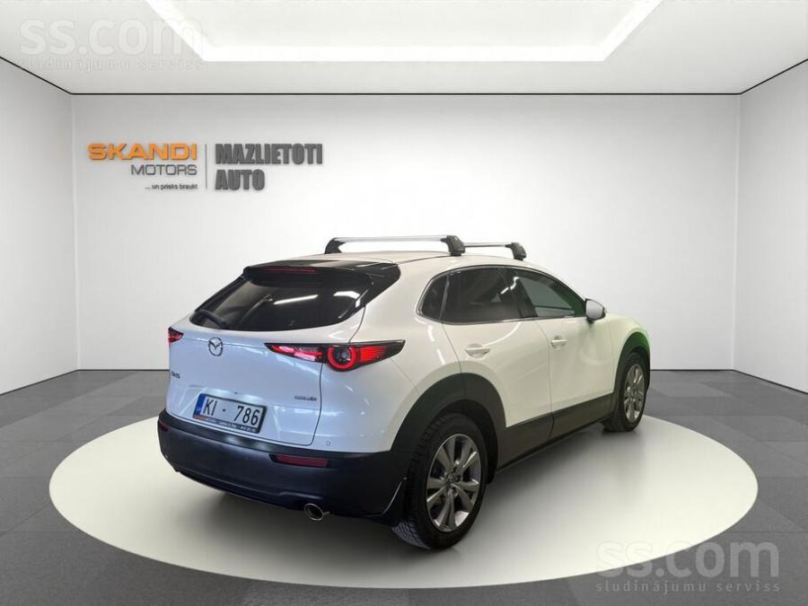 Белый Мазда CX-30 2021 в Рига, объемом двигателя 2.00 л и пробегом 140 тыс. км за 16990 €, фото 7 на AUTOMOTO.COM.LV