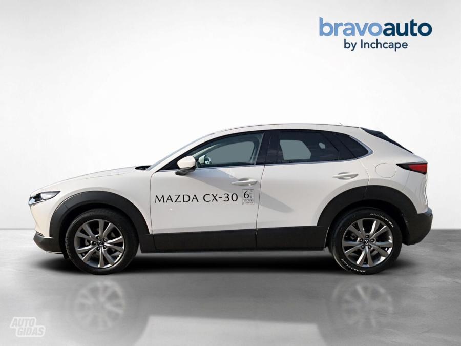 Balts Mazda CX-30 2026 Kauņa, ar dzinēja tilpumu 2.50 L un nobraukumu 6 tūkst. km par 28500 €, foto 3 vietnē AUTOMOTO.COM.LV