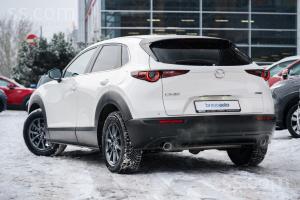 Белый Мазда CX-30 2020 в Рига, объемом двигателя 2.00 л и пробегом 49 тыс. км за 19490 €, фото 4 на AUTOMOTO.COM.LV