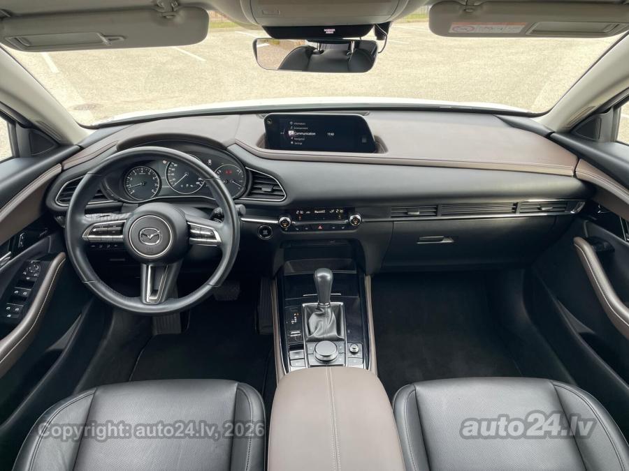 White Mazda CX-30 2021 in Tallinn, with an engine capacity of 2.00 L and mileage of 65 thousand km for 22880 €, photo 16 on AUTOMOTO.COM.LV