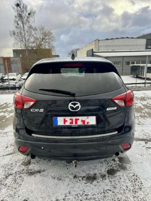 Black Mazda CX-5 2012 in Kaunas, with an engine capacity of 2.19 L and mileage of 212 thousand km for 6400 €, photo 5 on AUTOMOTO.COM.LV