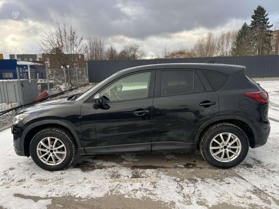 Black Mazda CX-5 2012 in Kaunas, with an engine capacity of 2.19 L and mileage of 212 thousand km for 6400 €, photo 7 on AUTOMOTO.COM.LV