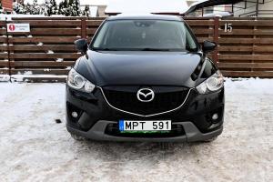 Black Mazda CX-5 2013 in Kretinga, with an engine capacity of 2.19 L and mileage of 253 thousand km for 7499 €, photo 2 on AUTOMOTO.COM.LV