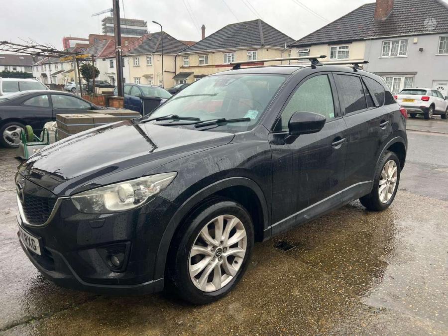 Melns Mazda CX-5 2013 Šauļi, ar dzinēja tilpumu 2.19 L un nobraukumu 127 tūkst. km par 2899 €, foto 1 vietnē AUTOMOTO.COM.LV