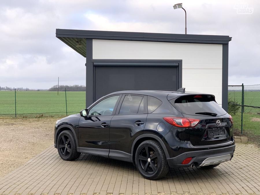Melns Mazda CX-5 2013 Kauņa, ar dzinēja tilpumu 2.20 L un nobraukumu 210 tūkst. km par 8499 €, foto 4 vietnē AUTOMOTO.COM.LV