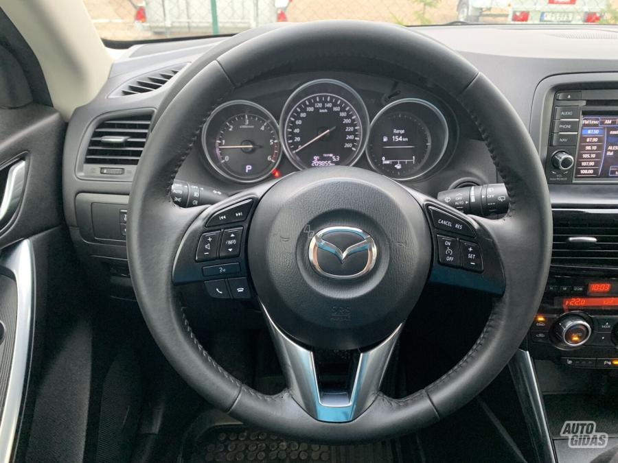 Melns Mazda CX-5 2013 Kauņa, ar dzinēja tilpumu 2.20 L un nobraukumu 210 tūkst. km par 8499 €, foto 20 vietnē AUTOMOTO.COM.LV