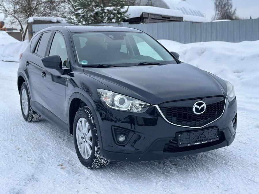 Black Mazda CX-5 2013 in Telschi, with an engine capacity of 2.19 L and mileage of 203 thousand km for 7800 €, photo 1 on AUTOMOTO.COM.LV