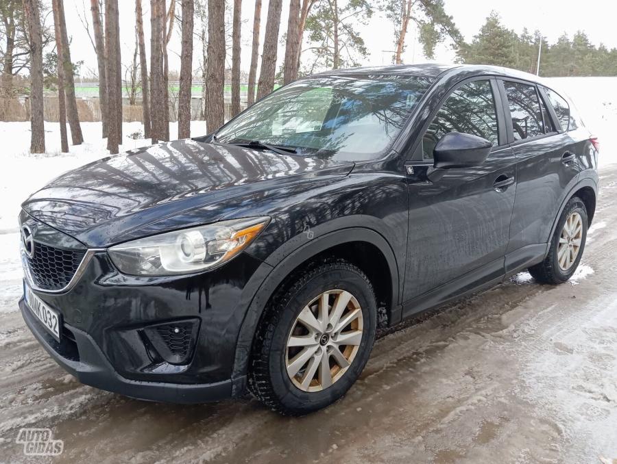 Melns Mazda CX-5 2013 Ukmergė, ar dzinēja tilpumu 2.00 L un nobraukumu 340 tūkst. km par 6700 €, foto 1 vietnē AUTOMOTO.COM.LV