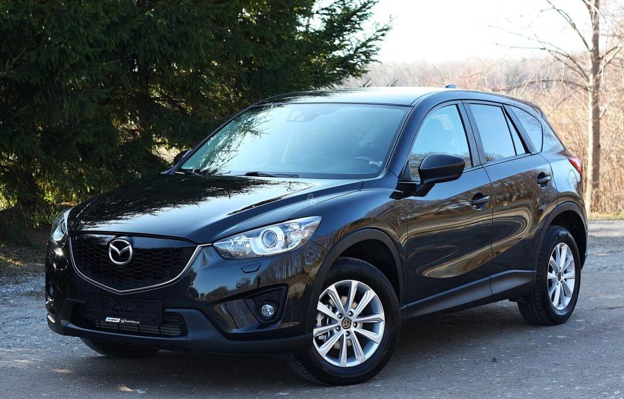 Melns Mazda CX-5 2013 Petrikaičiai, ar dzinēja tilpumu 2.20 L un nobraukumu 188 tūkst. km par 6699 €, foto 1 vietnē AUTOMOTO.COM.LV