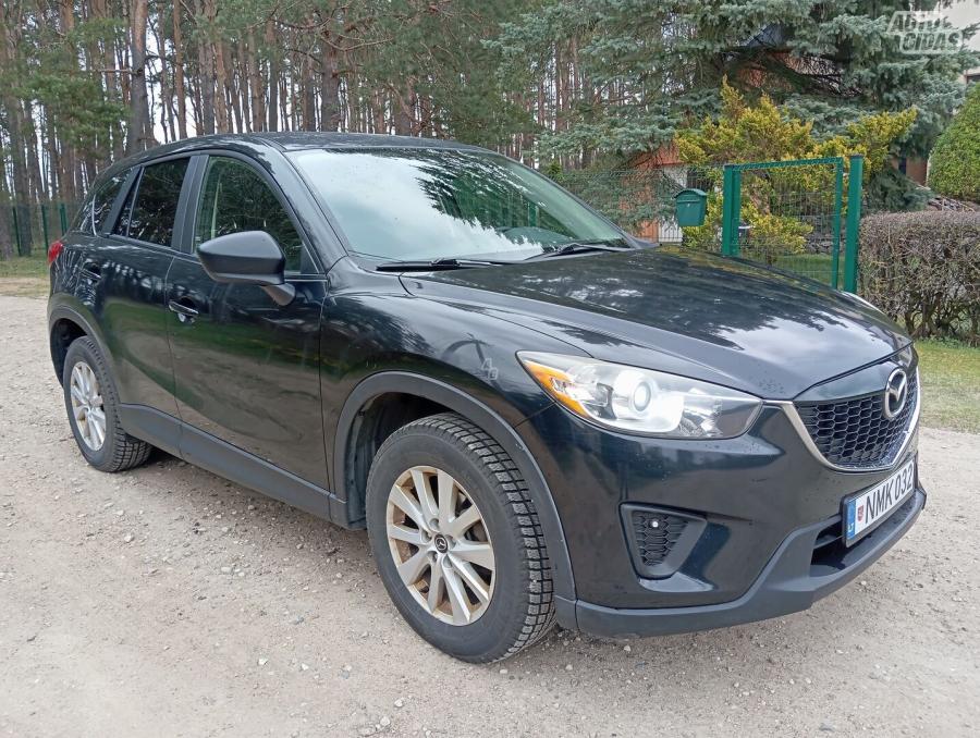 Black Mazda CX-5 2013 in Ukmerge, with an engine capacity of 2.00 L and mileage of 340 thousand km for 6700 €, photo 1 on AUTOMOTO.COM.LV