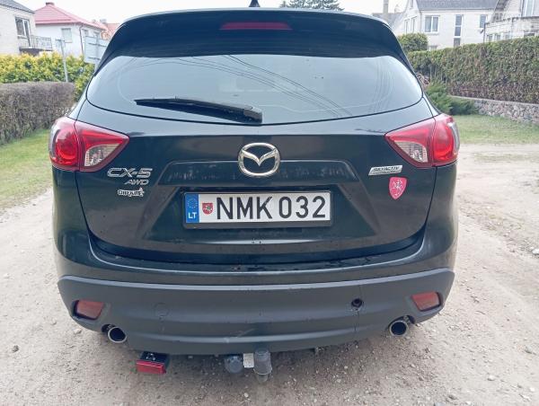Melns Mazda CX-5 2013 Ukmergė, ar dzinēja tilpumu 2.00 L un nobraukumu 340 tūkst. km par 6700 €, foto 6 vietnē AUTOMOTO.COM.LV