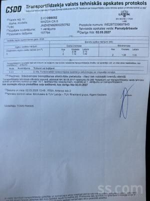 Черный Мазда СХ-5 2013 в Рига, объемом двигателя 2.20 л и пробегом 158 тыс. км за 10000 €, фото 16 на AUTOMOTO.COM.LV