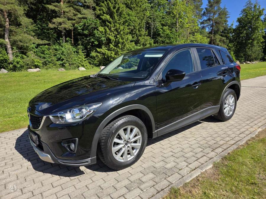 Black Mazda CX-5 2013 in Telschi, with an engine capacity of 2.19 L and mileage of 262 thousand km for 6700 €, photo 9 on AUTOMOTO.COM.LV