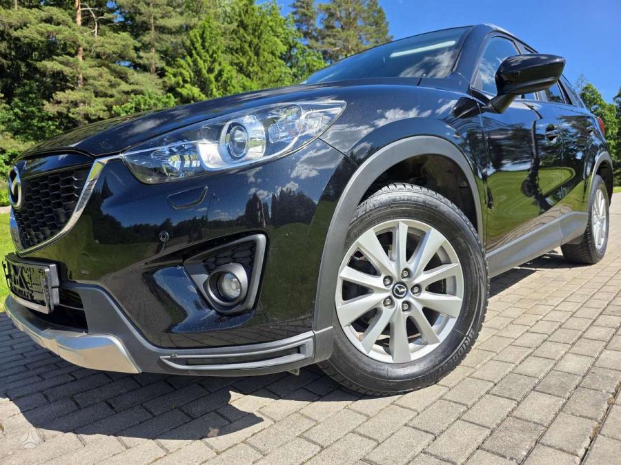 Black Mazda CX-5 2013 in Telschi, with an engine capacity of 2.19 L and mileage of 262 thousand km for 6700 €, photo 20 on AUTOMOTO.COM.LV