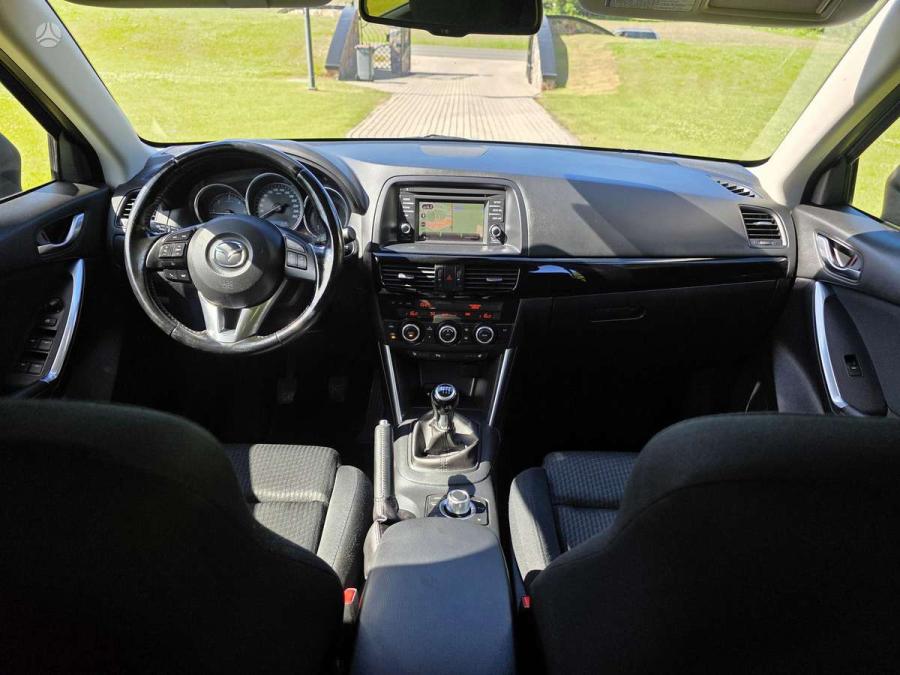 Black Mazda CX-5 2013 in Telschi, with an engine capacity of 2.19 L and mileage of 262 thousand km for 6700 €, photo 29 on AUTOMOTO.COM.LV