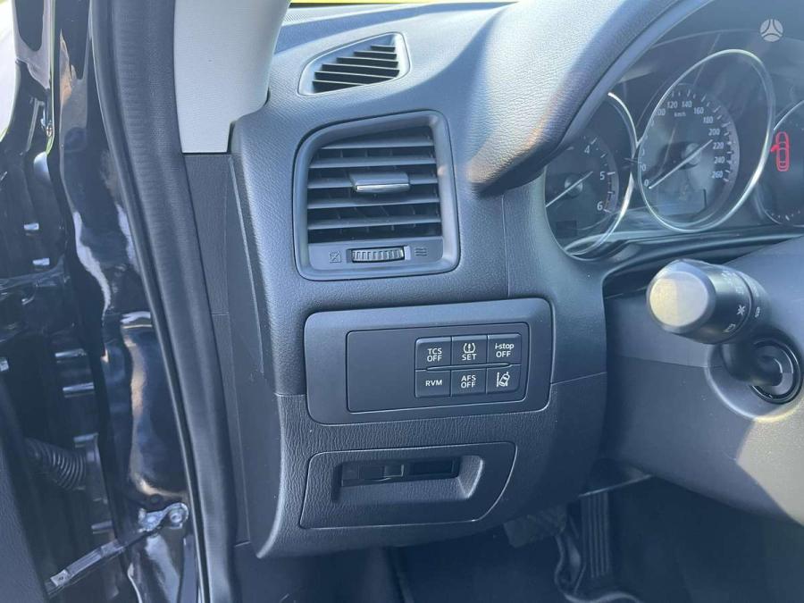 Black Mazda CX-5 2013 in Vilnius, with an engine capacity of 2.20 L and mileage of 234 thousand km for 7750 €, photo 12 on AUTOMOTO.COM.LV