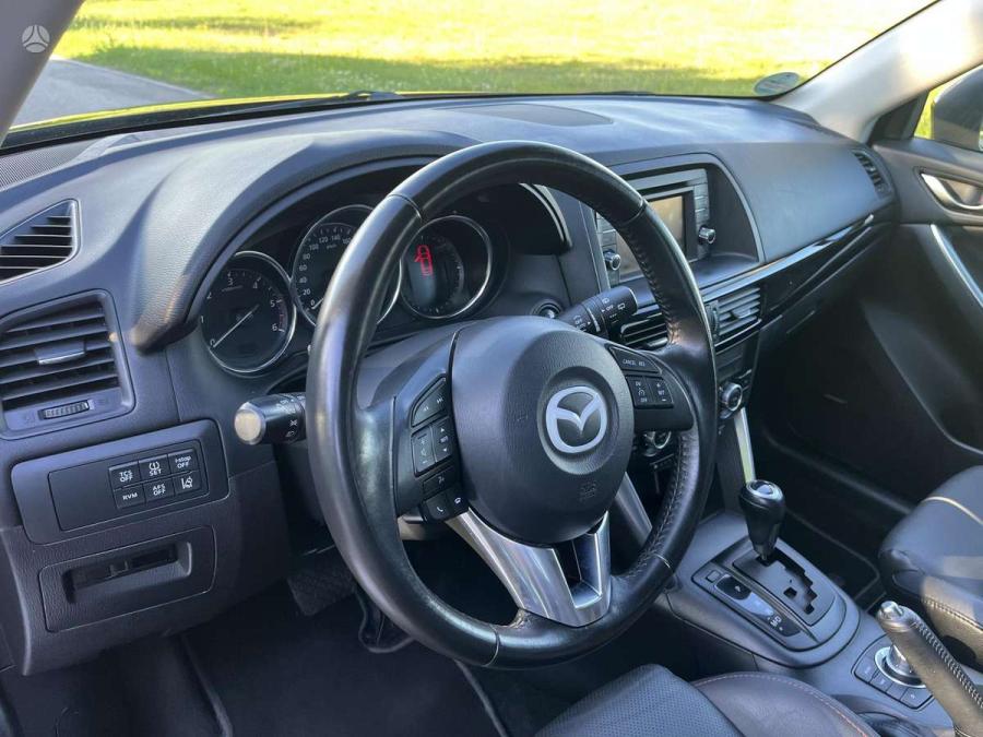 Black Mazda CX-5 2013 in Vilnius, with an engine capacity of 2.20 L and mileage of 234 thousand km for 7750 €, photo 16 on AUTOMOTO.COM.LV