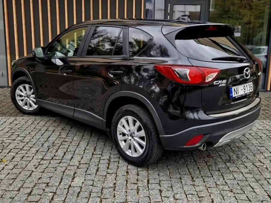 Black Mazda CX-5 2013 in Riga, with an engine capacity of 2.20 L and mileage of 187 thousand km for 11690 €, photo 7 on AUTOMOTO.COM.LV