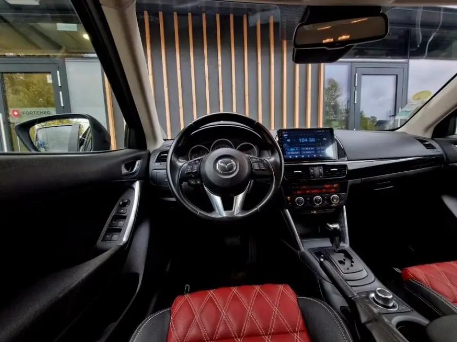 Black Mazda CX-5 2013 in Riga, with an engine capacity of 2.20 L and mileage of 187 thousand km for 11690 €, photo 12 on AUTOMOTO.COM.LV