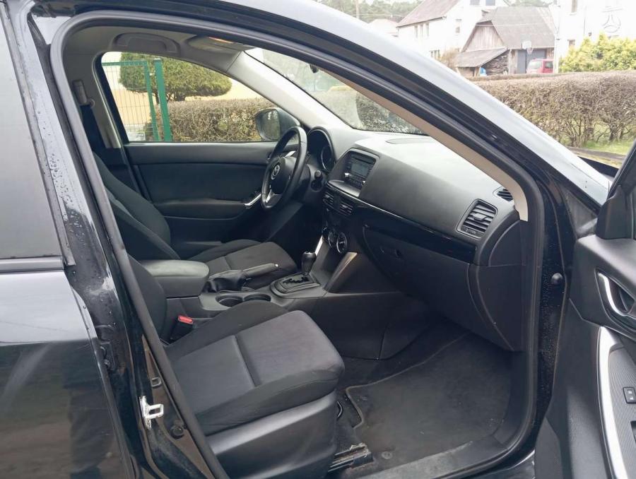 Melns Mazda CX-5 2013 Viļņa, ar dzinēja tilpumu 2.00 L un nobraukumu 212 tūkst. km par 6200 €, foto 11 vietnē AUTOMOTO.COM.LV