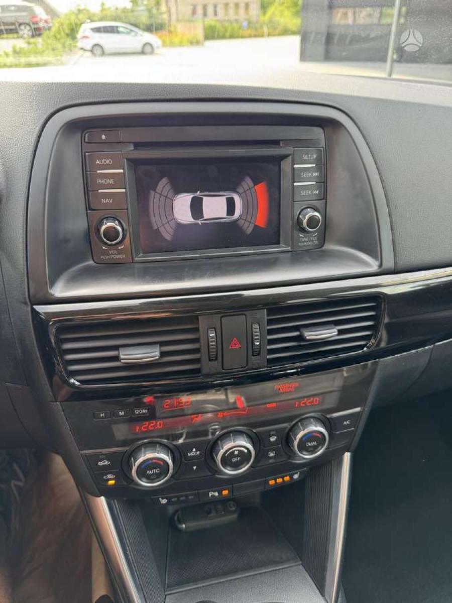 Melns Mazda CX-5 2013 Telšiai, ar dzinēja tilpumu 2.19 L un nobraukumu 239 tūkst. km par 6300 €, foto 38 vietnē AUTOMOTO.COM.LV